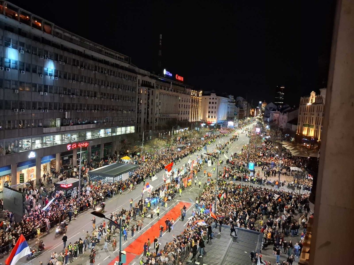 Danas najmasovniji protesti u historiji Srbije, Beograd danas u znaku ...