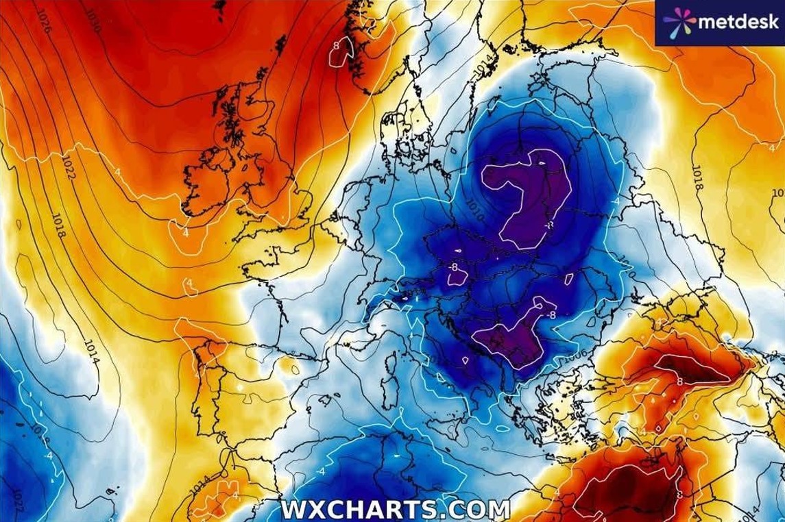 Polarni vrtlog iz Sibira stiže prema: "Ova studen nikome ne donosi ...